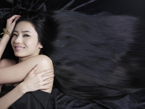 25시간의 CF촬영, 한채영은 한결같이 아름다워 | bnt뉴스