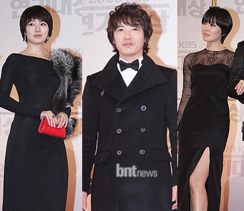 [2009 KBS 연기대상] 윤상현-윤은혜-김소연, 인기상 수상 | bnt뉴스