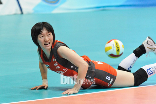 [bnt포토] 아쉬워 하는 GS칼텍스 남지연 | bnt뉴스