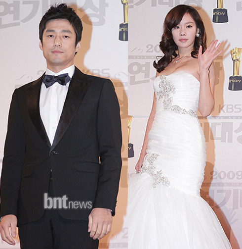 [2009 KBS 연기대상] 지진희-김아중, 미니시리즈부문 우수상 수상 | bnt뉴스
