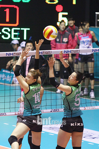 [포토] GS 칼텍스 '막아야 되는데' | bnt뉴스