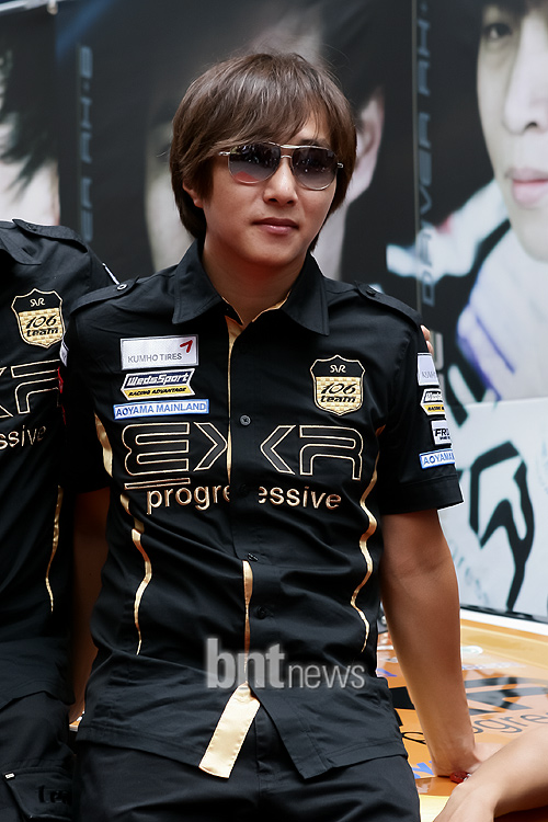 [포토] EXR TEAM 106 드라이버 장순호 '부드러운 카리스마' | bnt뉴스