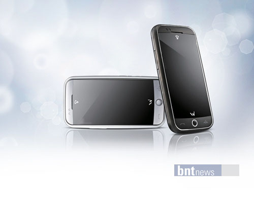 SK W, 2G 풀 터치폰 '캐치폰(SK-T100)' 출시 | bnt뉴스