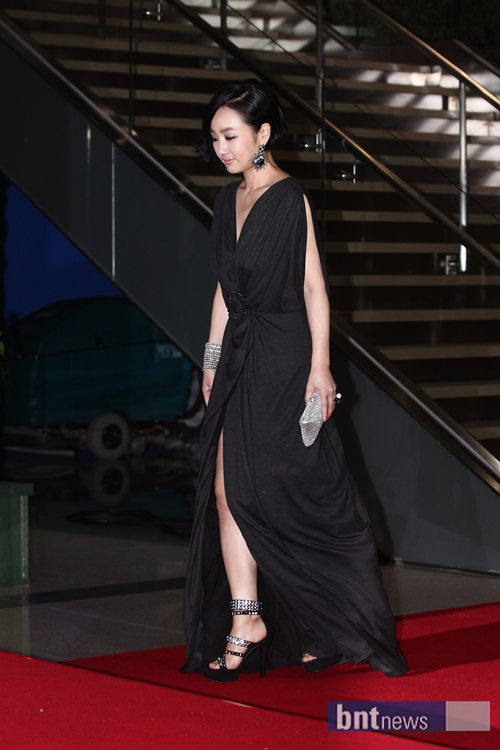 [포토] 2010 MBC 연기대상 '하유미의 우아한 등장' | bnt뉴스