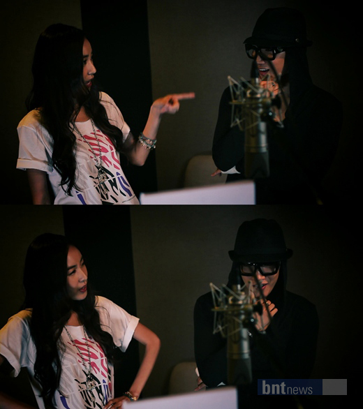 간미연, 2PM 준수와 녹음실서 왜? | bnt뉴스