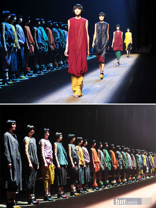 헥사 바이 구호, 2011 FW 뉴욕 컬렉션 ‘호평’ | bnt뉴스