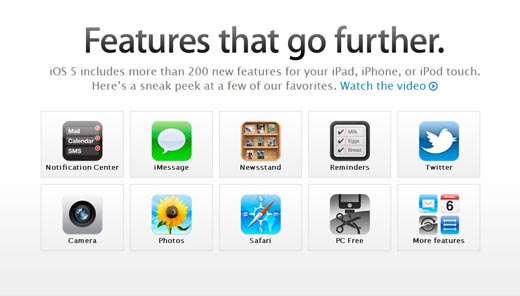 애플 'iOS5'-200여가지 기능 추가, '아이클라우드'-동기화는 더욱 쉽게 | bnt뉴스