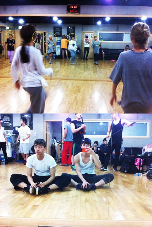 조권 연습실에 원더걸스 떴다! "2PM-2AM 옆 방엔 왜?" | bnt뉴스