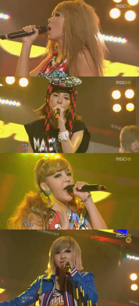 ‘쇼! 음악중심’ 2NE1, 산다라박 탈 모자로 ‘워리어 패션’ 눈길 | bnt뉴스