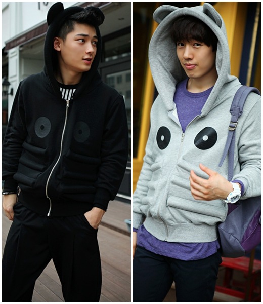 [포토] 귀여운 곰돌이 후드티로 가을 스타일 UP! | bnt뉴스