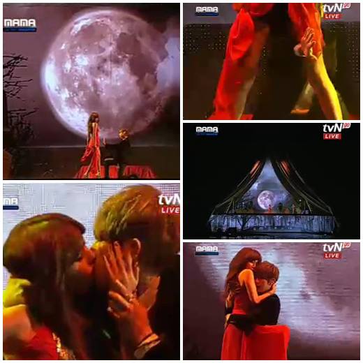 [2011 MAMA] '트러블메이커' 현아-장현승, 진한 키스퍼포먼스로 화려한 신고식 | bnt뉴스