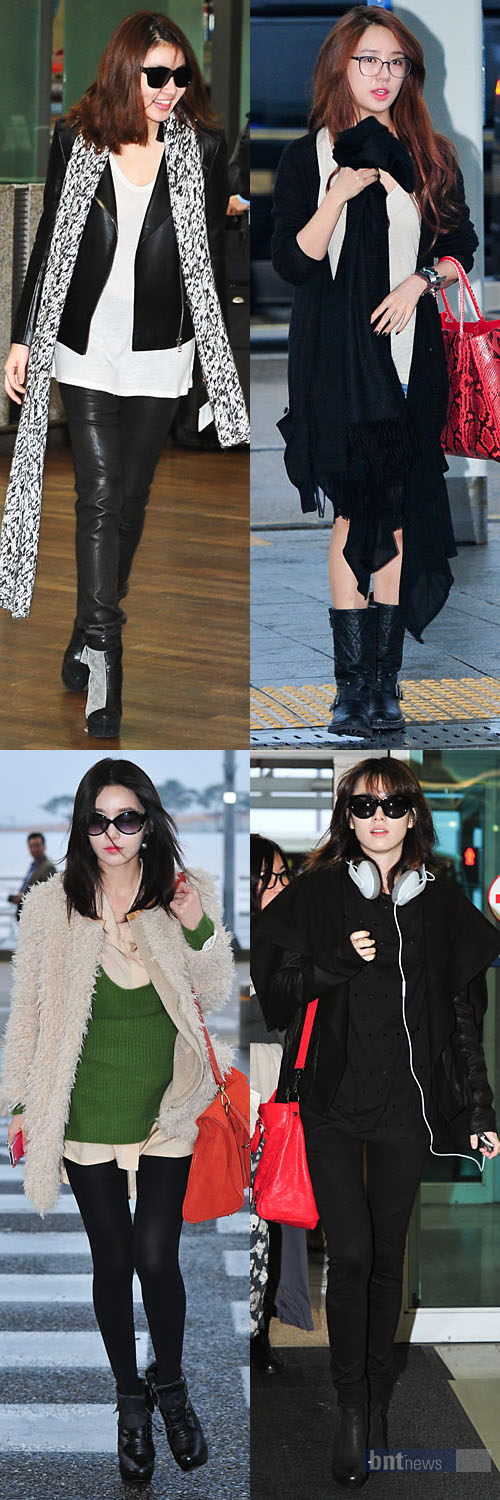 [포토] MAMA 공항패션 '그녀들의 패션 스타일 엿보기' | bnt뉴스