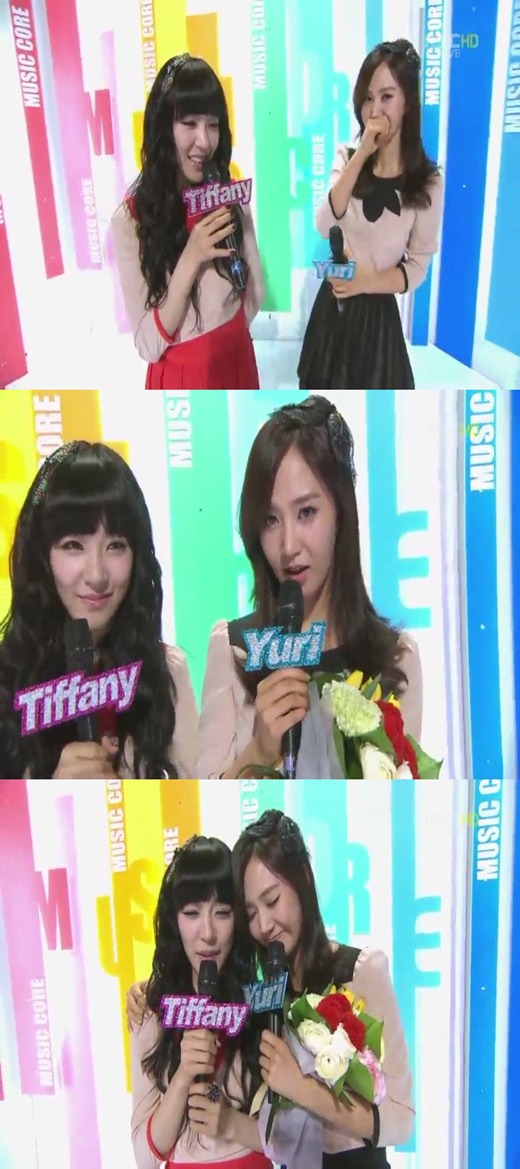 유리 눈물 '음중' MC하차 "저 잊지 말아주세요~" | bnt뉴스