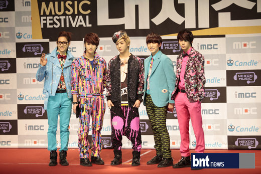 [포토] B1A4 '2012년도는 우리가 대세'(MBC가요대제전) | bnt뉴스