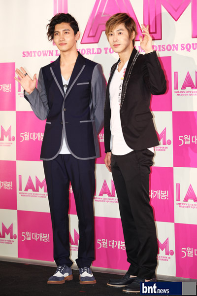 [bnt포토] I AM 쇼케이스, 동방신기 'SM 역사의 중심' | bnt뉴스