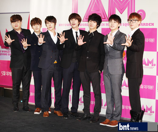 [bnt포토] I AM, 슈펴주니어 '언제봐도 유쾌한 훈남들' | bnt뉴스