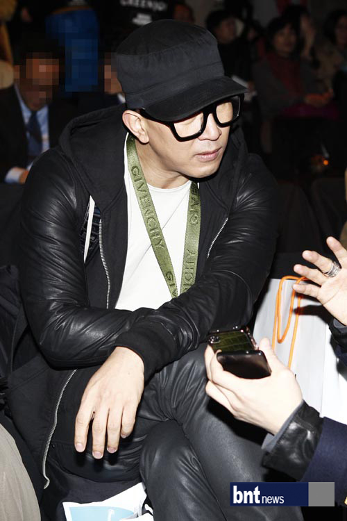 [bnt포토] 구준엽 '최범석 패션쇼 찾은 DJ쿠' | bntnews