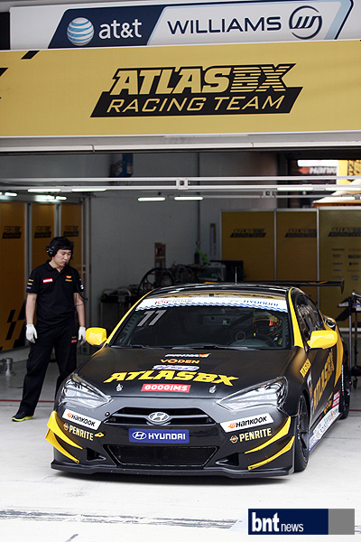 [bnt포토] '2012 KSF' 출발 대기 중인 조항우 선수의 '젠쿱' | bnt뉴스