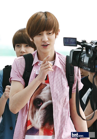 [bnt포토] EXO-K 찬열 '카메라가 좋아요' | bnt뉴스