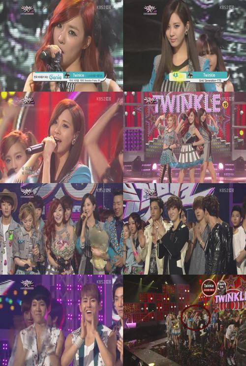 '뮤직뱅크' 태티서 1위, EXO-K-인피니트 열혈 축하 '이런 자상한 면도?' | bnt뉴스