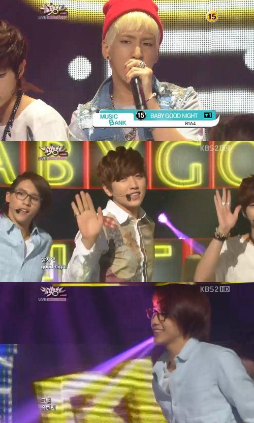 '뮤직뱅크' B1A4, 신우 부드러운 미소 '누나들 잠 못자~' | bnt뉴스
