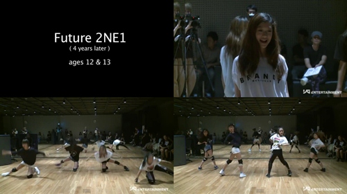 YG, 12~13살 연습생 공개 ‘퓨쳐 2NE1’ | bnt뉴스