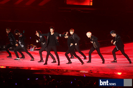 [bnt포토] SM콘서트, 슈퍼주니어 '강렬함이란 이런것' | bnt뉴스