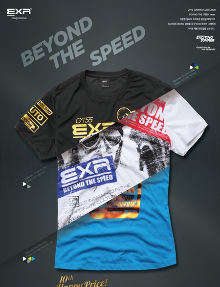 EXR, 모터 레이싱 감성 재해석한 티셔츠 선보여 | bnt뉴스