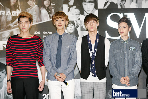 [bnt포토] 'SM 전시회' 오늘은 EXO 가 한자리에~ | bnt뉴스