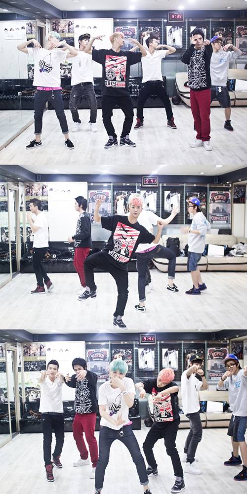 B.A.P, 태국 '엠카' 연습사진 대방출 | bnt뉴스