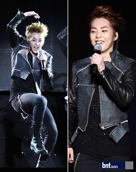 [bnt포토] 엑소엠(EXO-M) 시우민 '팬들에겐 꽃미소, 무대에선 카리스마 폭발' | bnt뉴스