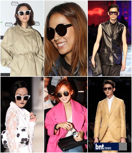 2013 S/S 서울패션위크, 유니크한 선글라스가 떴다! | bnt뉴스
