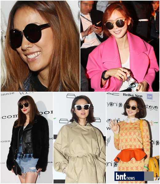 2013 S/S 서울패션위크, 유니크한 선글라스가 떴다! | bnt뉴스