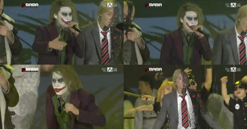 타블로 조커 변신, 찢어진 입+매서운 눈매…싱크로율 100% (2012 MAMA) | bnt뉴스