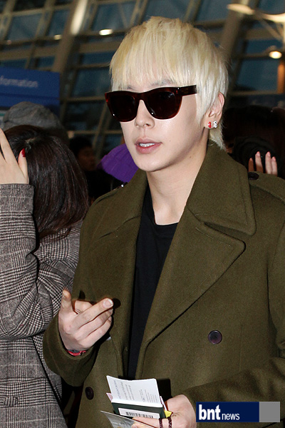 [bnt포토] B.A.P 힘찬, 그 남자의 유니크한 브이~ | bnt뉴스