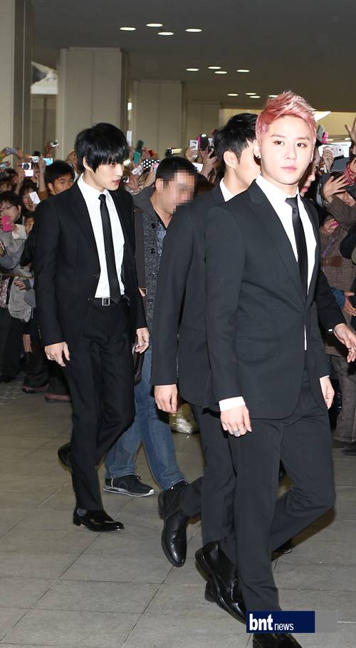 [bnt포토] 김준수의 도도한 눈빛 'KBEE 2012' | bnt뉴스