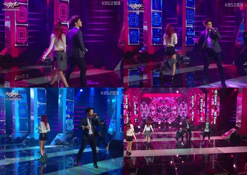 NS윤지 ‘뮤직뱅크’ 생방송 중 의상 흘러내려 ‘아찔’ | bnt뉴스