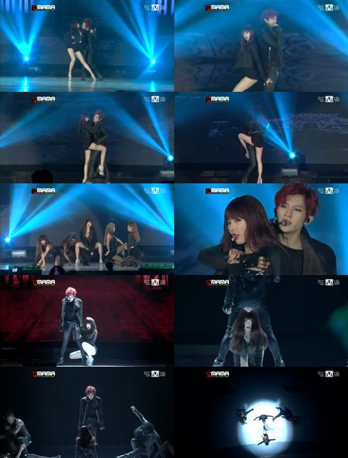 MAMA 트러블메이커, 눈 둘 곳 없는 현아의 파격 스킨십 | bnt뉴스