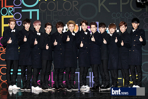 [bnt포토] EXO '12명 전원 참석했어요~' (SBS 가요대전) | bnt뉴스