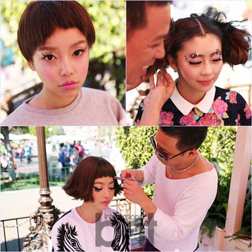 미국 LA 촬영 비하인드 컷 공개 “2013 S/S 뷰티트렌드 엿보기” | bnt뉴스