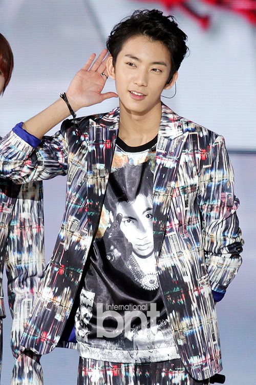 [bnt포토] B1A4 공찬 '우리 팬들 함성소리 한번 들어볼까~?' | bnt뉴스