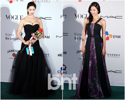 [18th BIFF] 클라라 vs 전혜빈 “몸짱 스타들, 드레스 자태도 남달라” | bnt뉴스