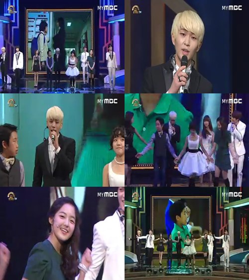 ‘MBC 연기대상’ 샤이니-‘여왕의 교실’ 합동 무대 ‘엄마미소가 절로~’ | bnt뉴스