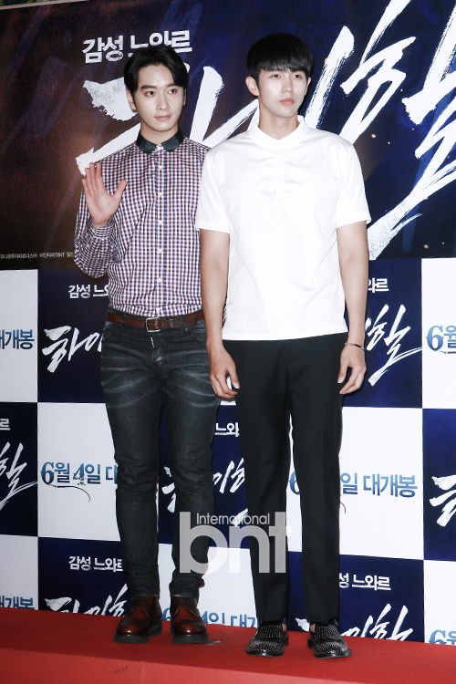 [bnt포토] 찬성-임슬옹 '2PM-2AM 대표로 왔어요' | bnt뉴스