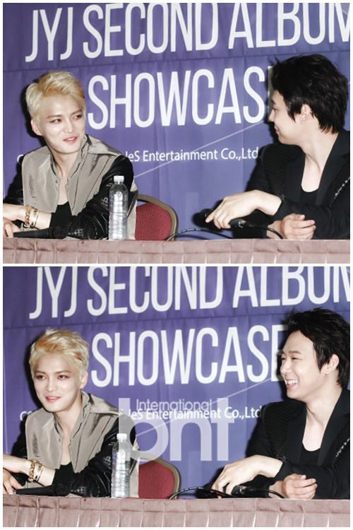 [bnt포토] JYJ 재중-유천 '바라만 봐도 웃음이 나요' | bnt뉴스