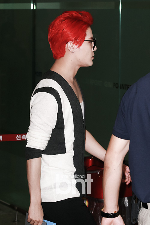 [bnt포토] JYJ 준수 '중국 잘 다녀올께요' | bnt뉴스