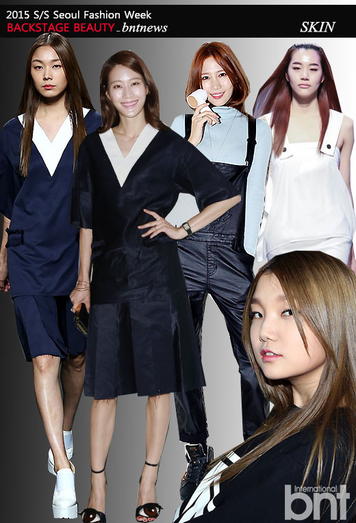 [2015 S/S 서울패션위크] 백스테이지에서 만난 메이크온(MakeON) 모델 | bnt뉴스
