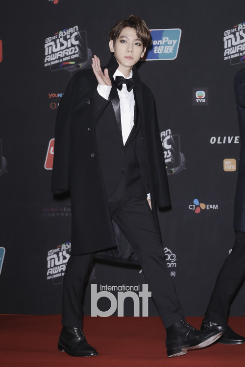 [bnt포토] 엑소 백현 '섹시한 백작처럼'(2014MAMA) | bnt뉴스
