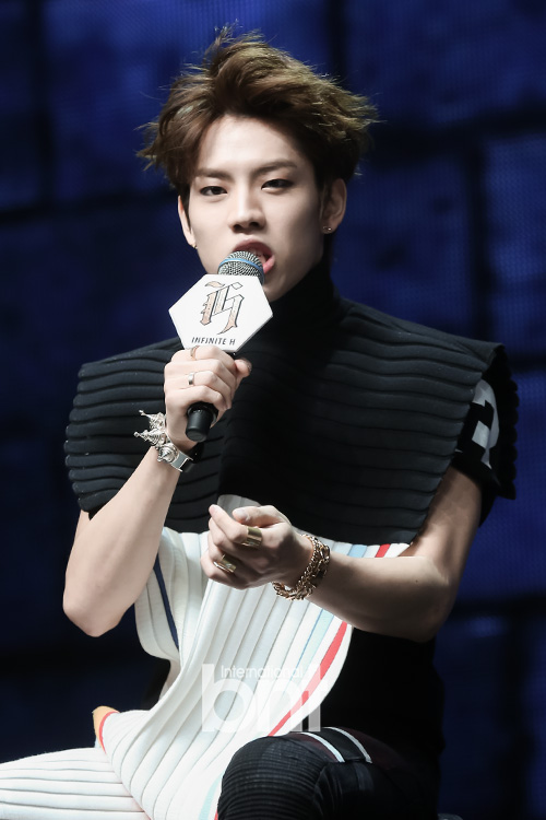 [bnt포토] 인피니트H 장동우 '1위하면 여장하겠다' | bnt뉴스