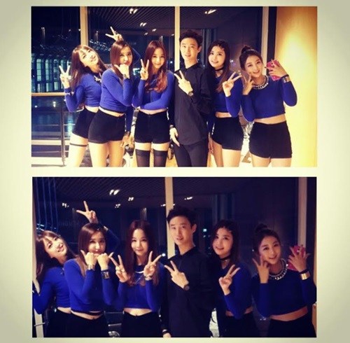 한재석-EXID, ‘SNL 코리아 시즌6’ 출연 인증샷 공개…‘훈훈’ | bnt뉴스